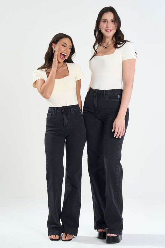 CALÇA WIDE LEG FEMININA CARLA LONGA - COSH JEANS